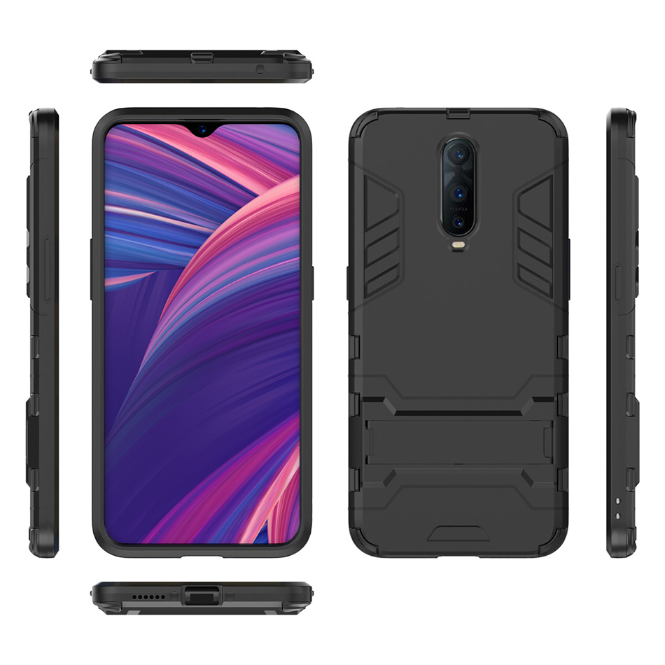 Slim Armour Shockproof Case for Oppo R17 Pro (Black)